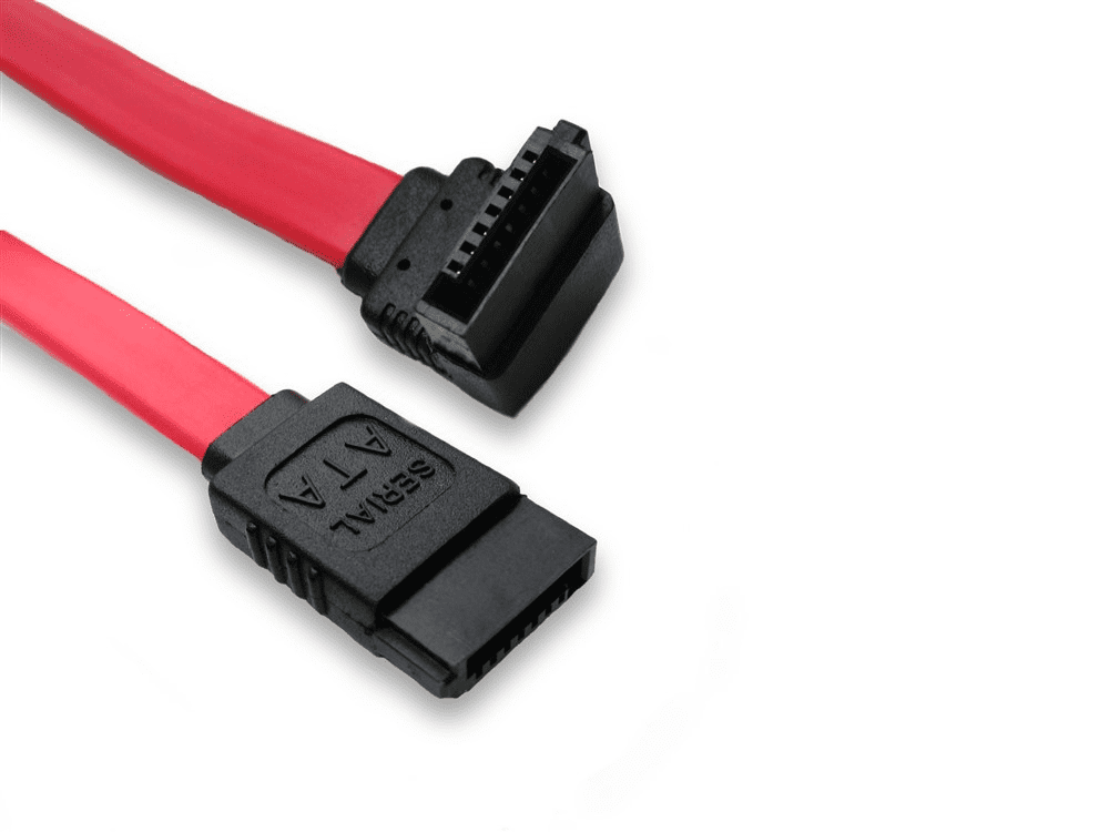 0 45m Right Angled / Straight SATA to SATA lead