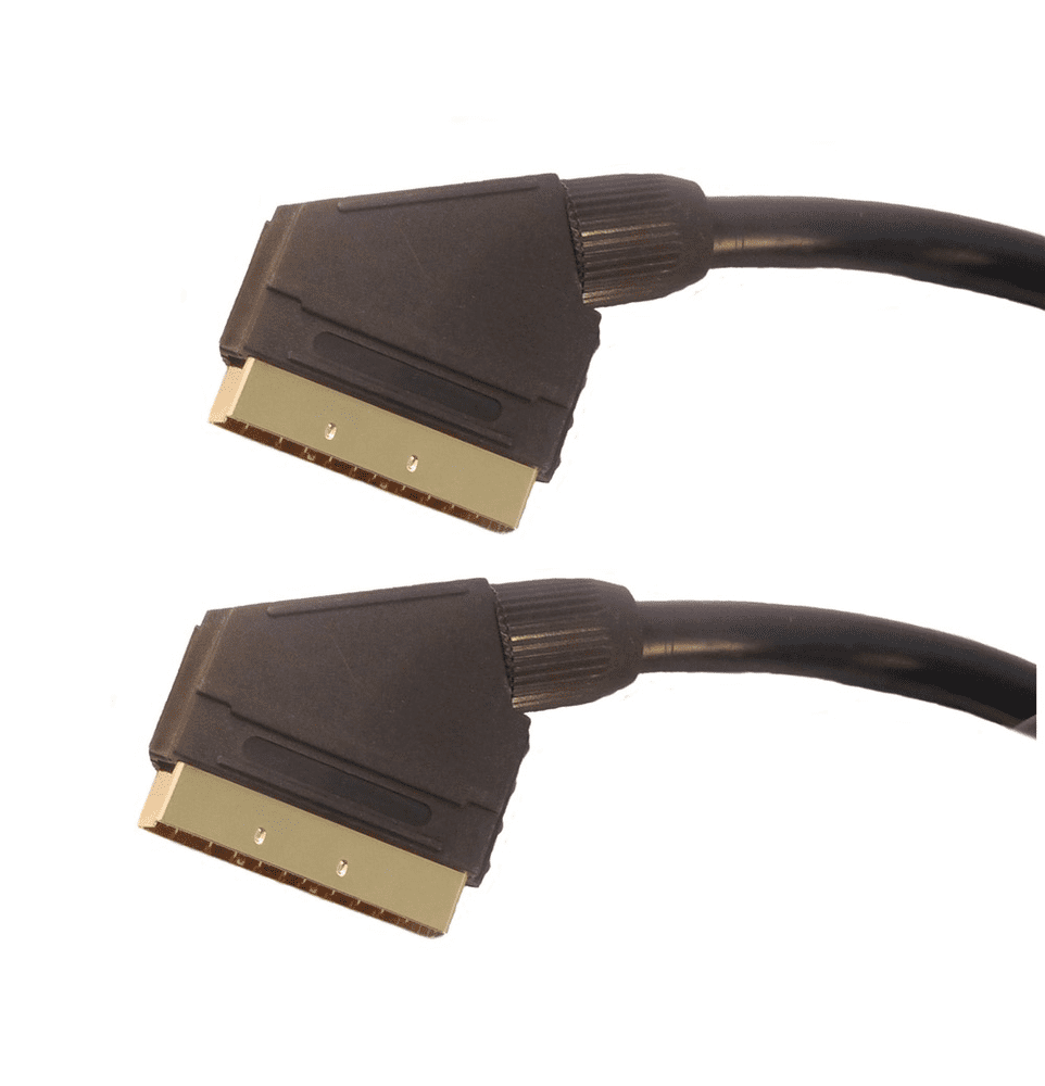 10m Scart Cable - Gold Plated