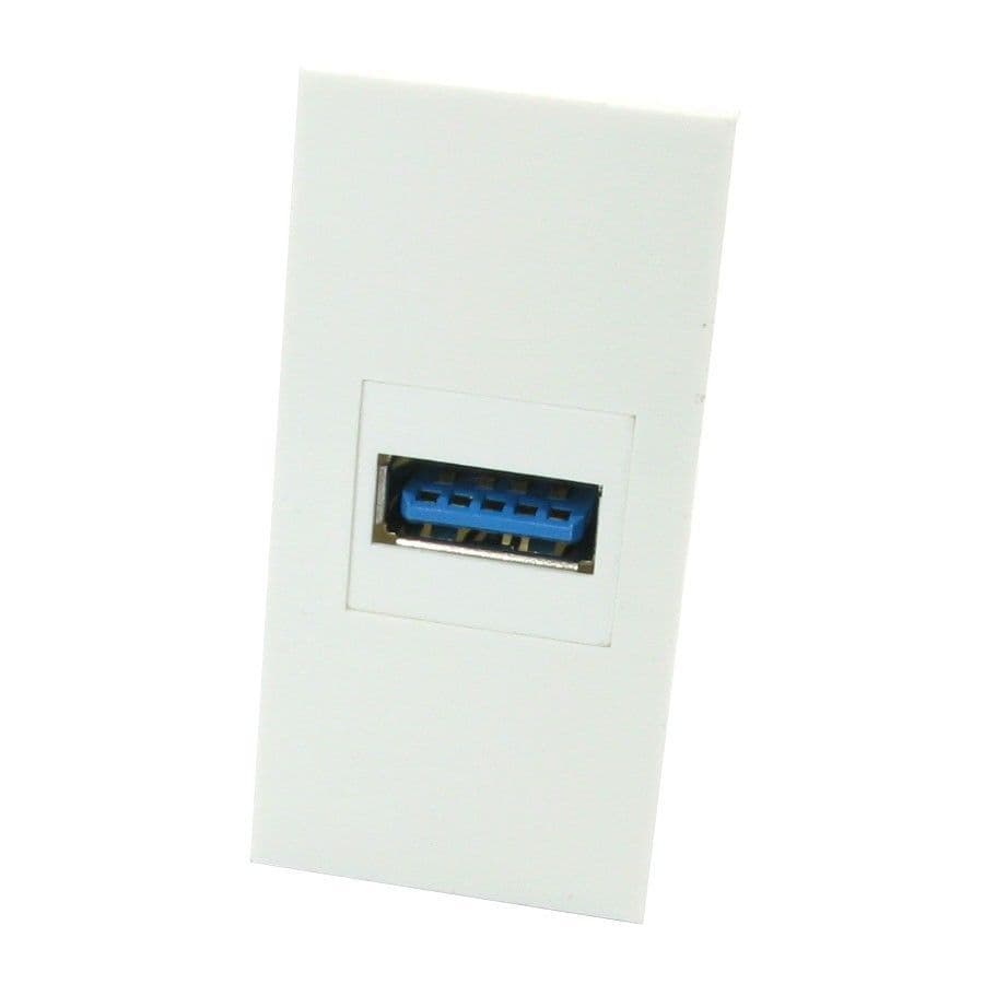 25mm Snap in USB 3.0 Module - Quick Connect | Cables 4 ALL