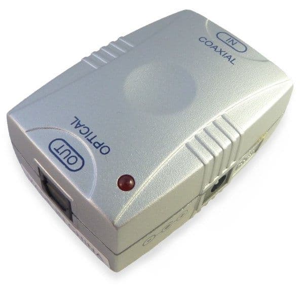 Coaxial to Optical Digital Converter Audio | SPDIF | Cables4all