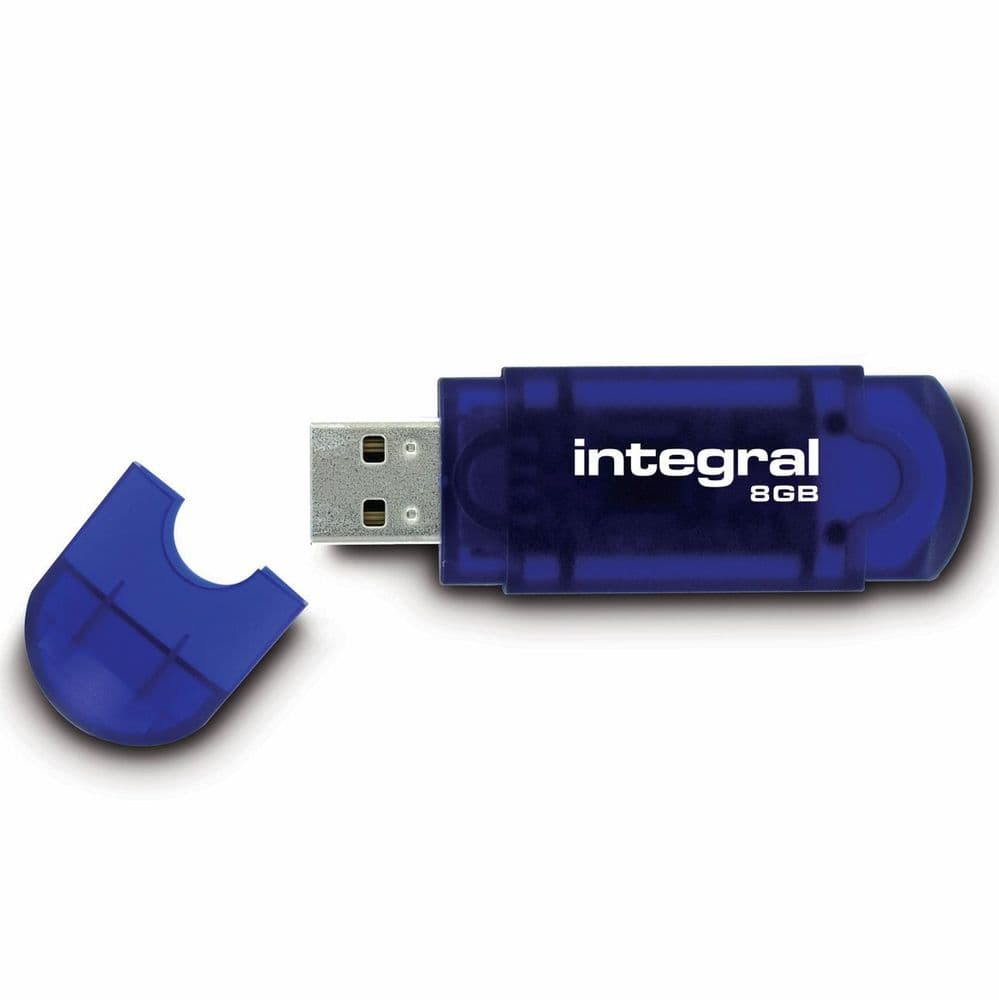 Integral EVO 8GB USB 2.0 Flash Drive | Cables 4 ALL