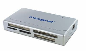 Integral Multi Card Reader / CF XD SD Cards 17 in 1