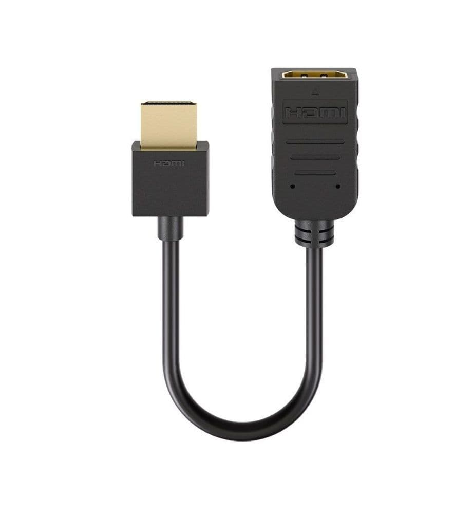 Short 10cm HDMI Cable - Flexible 4k Extension Male To Female Adapter ...