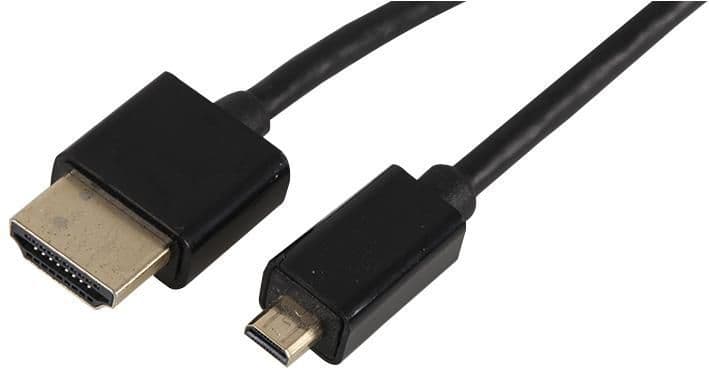 Slim Micro HDMI Cable | Type D Micro to HDMI Type A| Cables4all