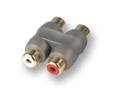 Techlink Wires NX 690931 Twin RCA Coupler