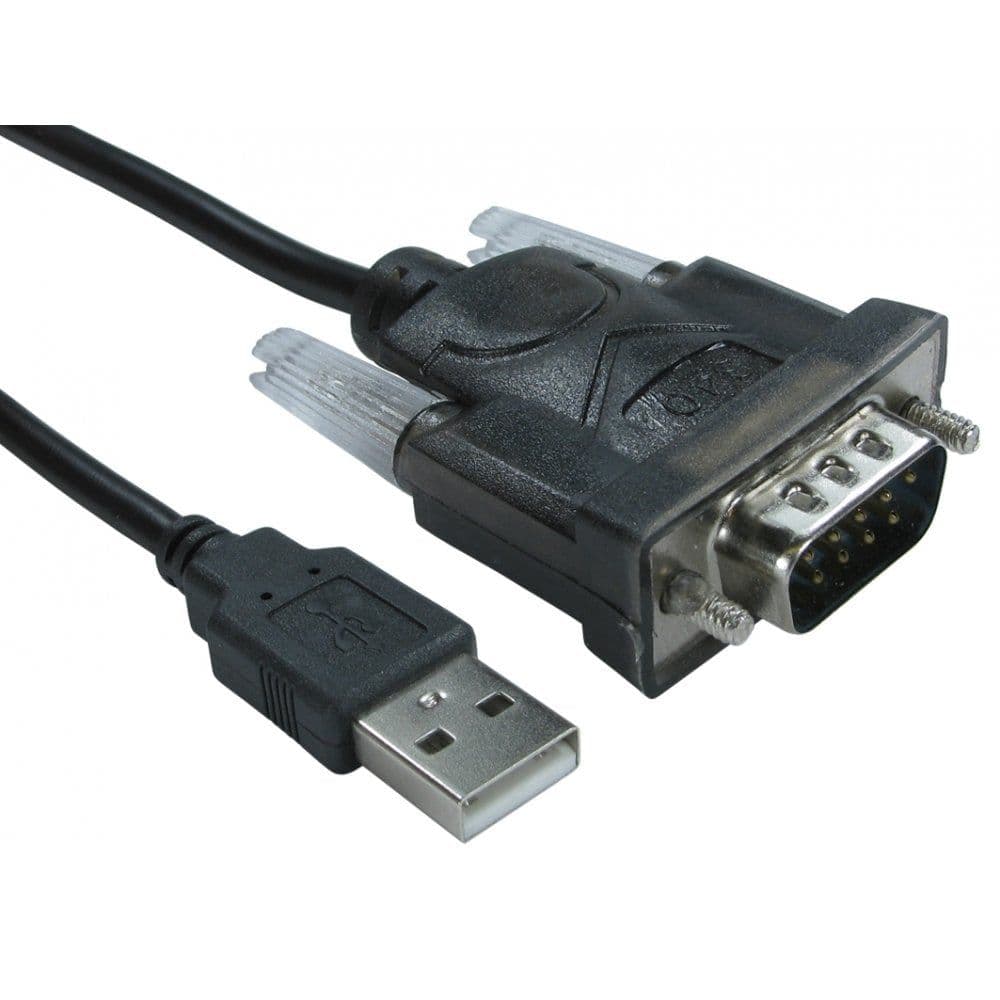 USB to Serial Adapter Cable - 9 Pin / RS-232 Interface | Cables 4 ALL