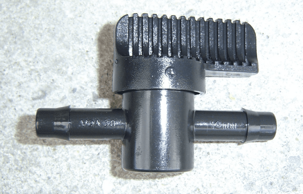 10mm INLINE DRAIN TAP 16 PSI OR LESS