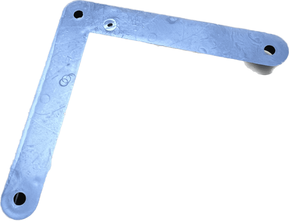 10mm SPACER FOR B6813 TABLE BRACKET - GREY