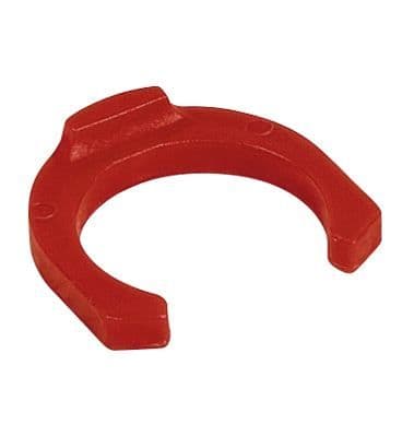 12mm PUSH FIT COLLET LOCK CLIP RED