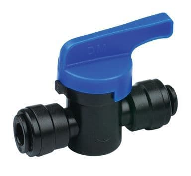 12mm PUSH FIT INLINE SHUT OFF VALVE