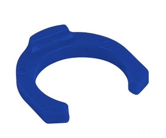 15mm PUSH FIT COLLET LOCK CLIP BLUE