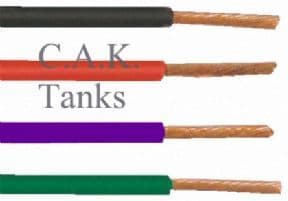 28A TWIN FLAT CABLE RD/BK 2 x 3mm x 100m