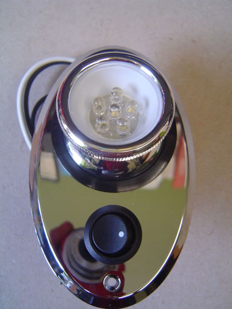 6 LED OVAL SWIVEL INTERIOR LAMP SW