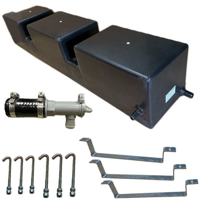 75L Underslung Waste Water Tank Kit VW Crafter 2017 Onwards FWD MWB LWB ...