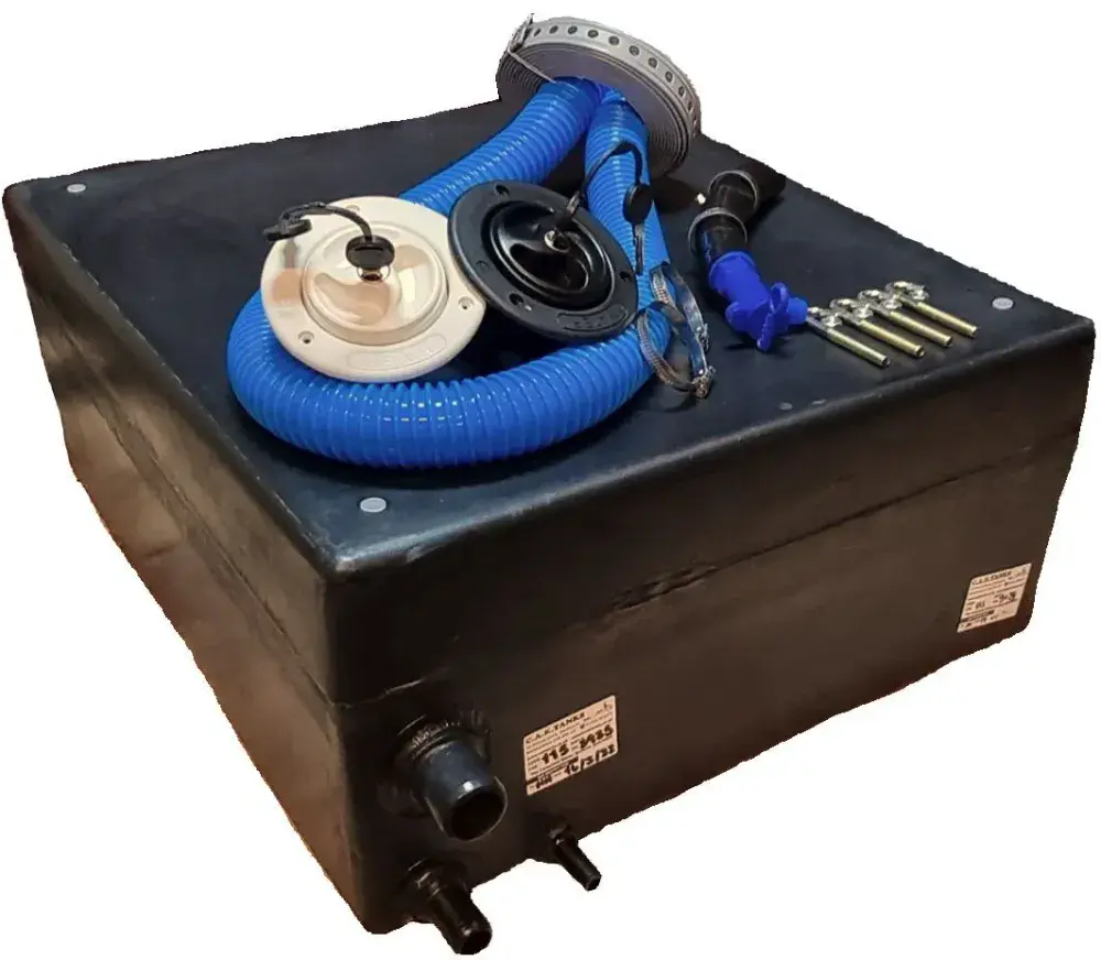 84L spare wheel fresh water tank kit black filler