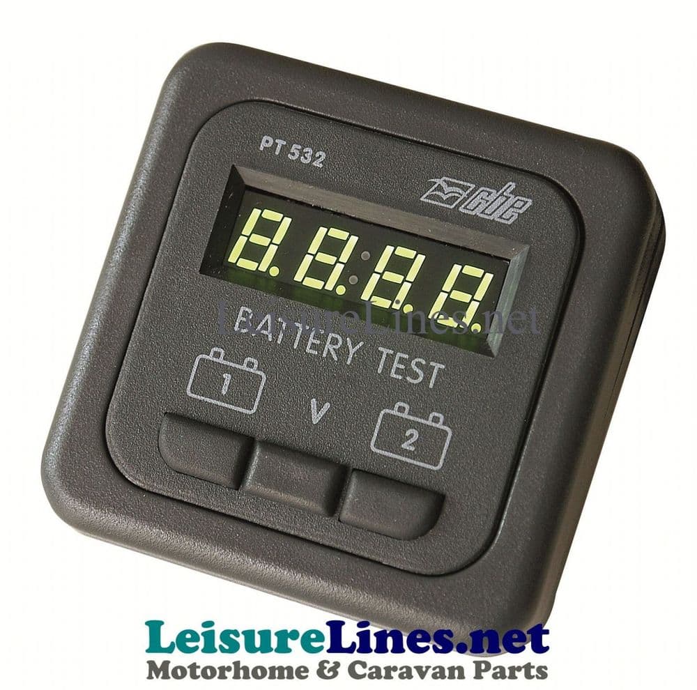 CBE DIGITAL BATTERY VOLT METER 12v FOR 2 BATTERIES