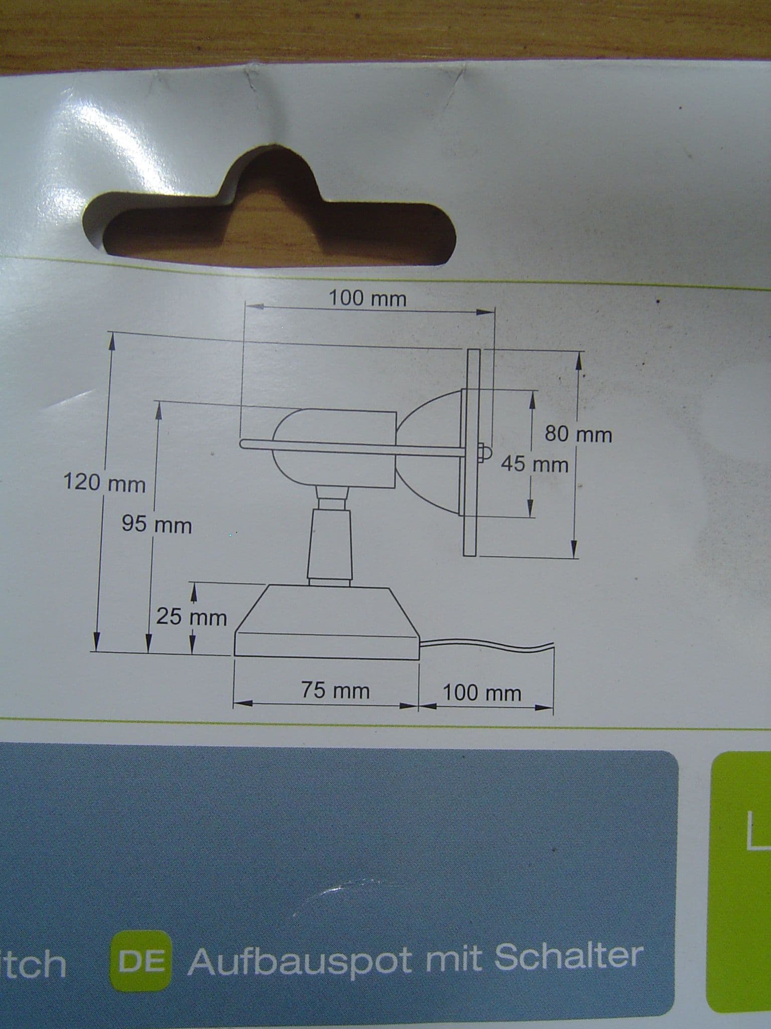 DOMETIC SURFACE LED SPOTLIGHT L25TM 12v
