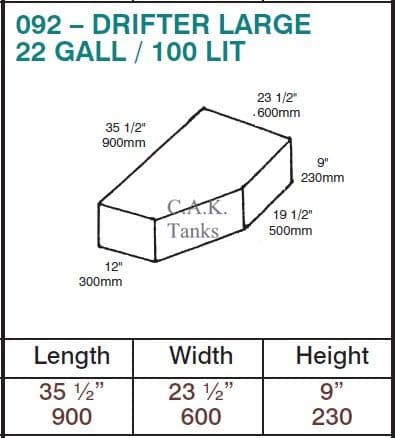 DRIFTER LARGE TANK