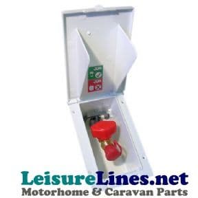 EXTERNAL GAS BBQ BARBEQUE OUTLET BOX