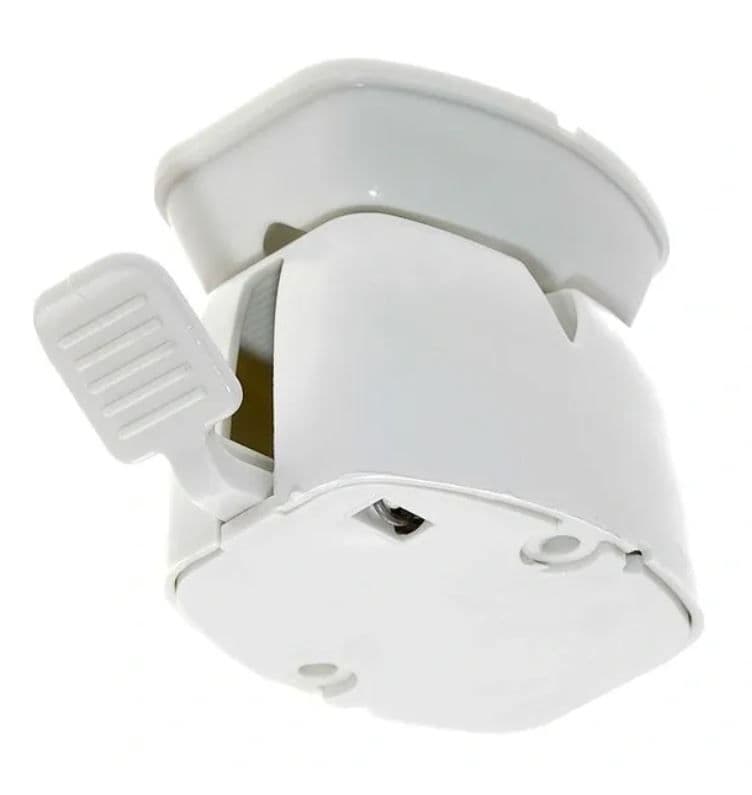 EXTERNAL RELEASE DOOR RETAINER -WHITE