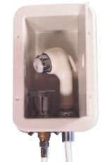 EXTERNAL VERTICAL SHOWER KIT WHITE