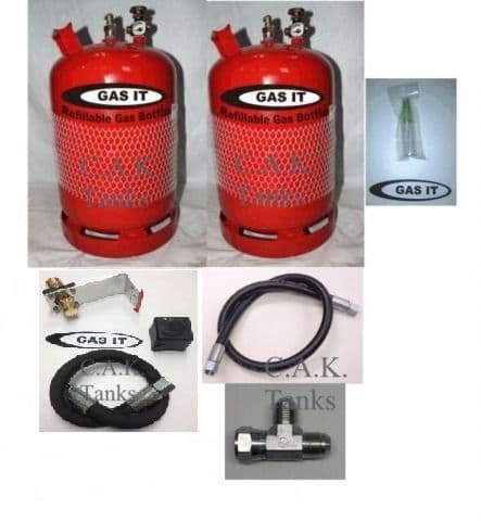 This is our comprehensive top quality GAS IT Twin 11kg Refillable Gas ...