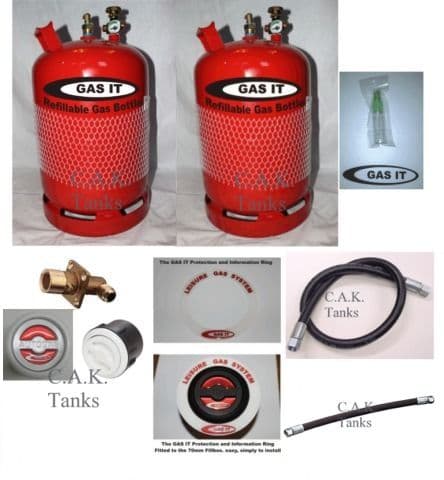 This is our comprehensive top quality GAS IT Twin 11kg Refillable Gas ...