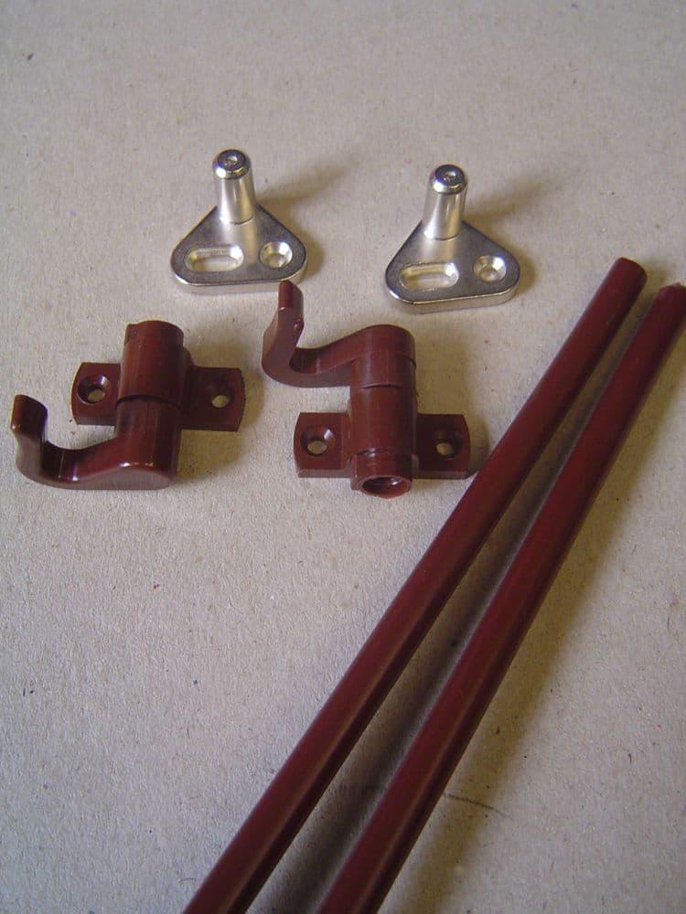 HOOK ROD SET - BROWN FOR PUSH-LOCK