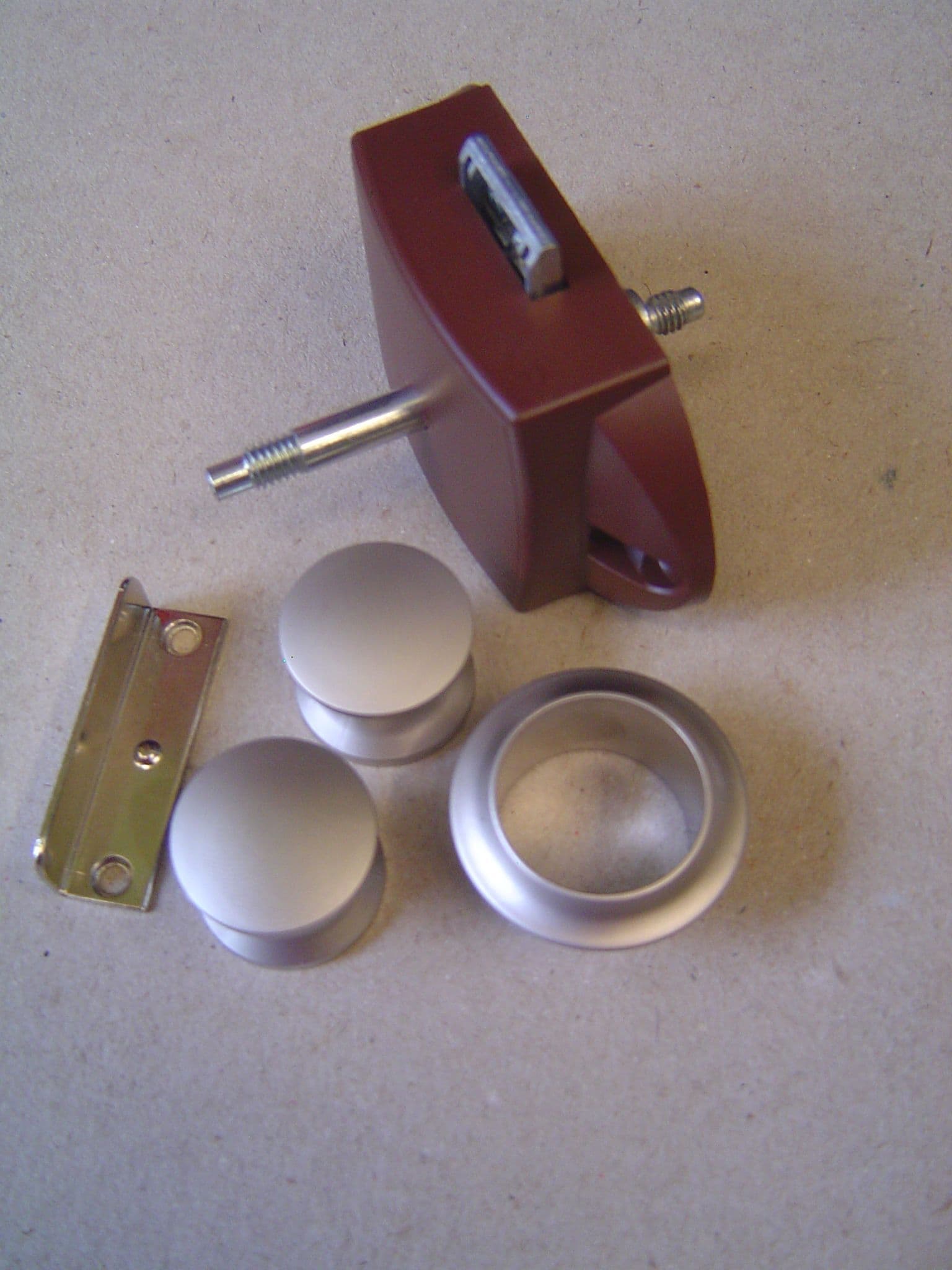 MATT NICKEL OUTSIDE BUTTON DOUBLE PUSH-LOCK