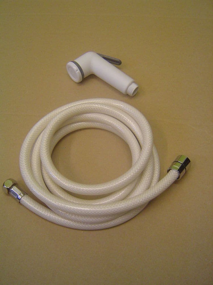 PULL OUT COUNTER TOP SHOWER- WHITE