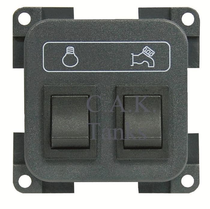 CBE PUMP AND LIGHTS CONTROL SWITCH GREY