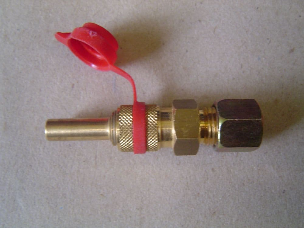 QUICK CONNECT STRAIGHT GAS OUTLET