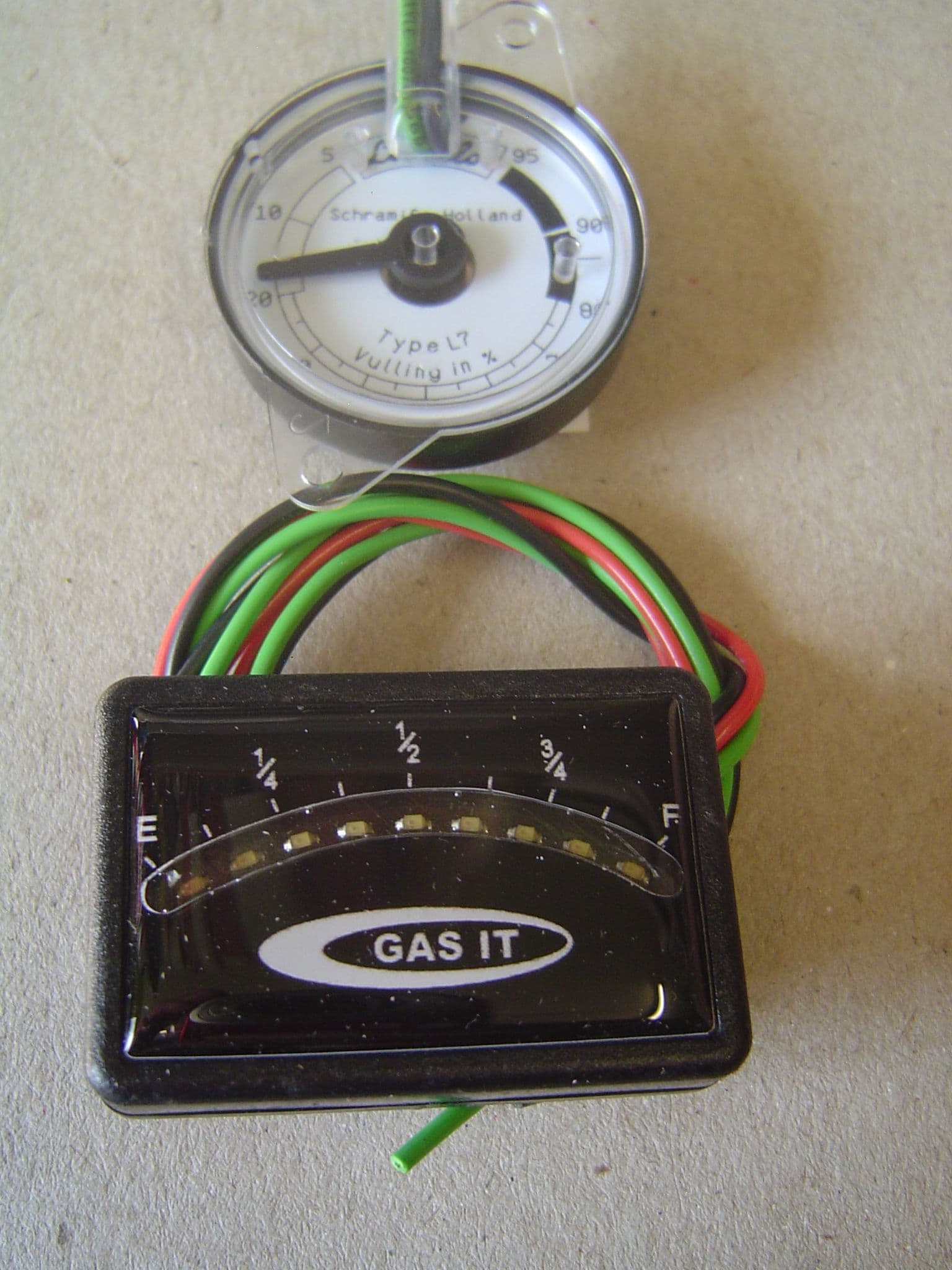 REMOTE ELECTRONIC GAS TANK LEVEL INDICATOR FOR GT TANKS & BOTTLES