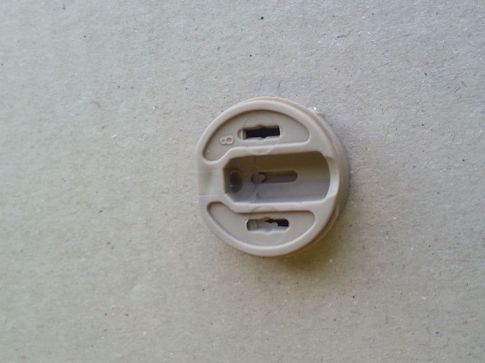 ROUND KNOCK DOWN PANEL FITTING BEIGE