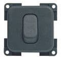 CBE SINGLE ON OFF ROCKER SWITCH GREY