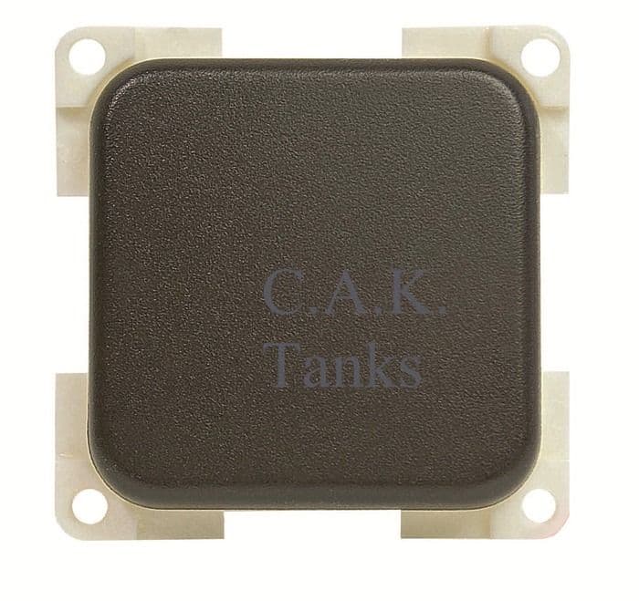 CBE SINGLE ON OFF PADDLE ROCKER SWITCH GREY