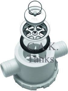 SMEV 2 OUTLET TRAP SINK WASTE 25mm