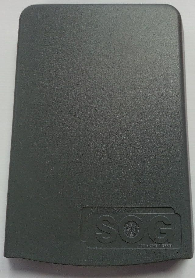 SOG SPARE EXTERNAL FILTER HOUSING DARK GREY