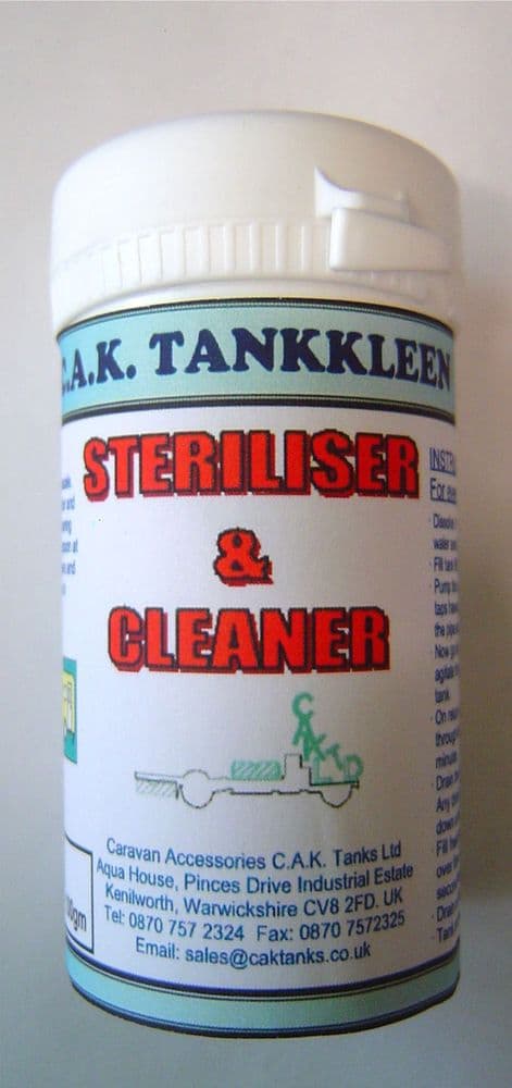 TANKKLEEN FRESH WATER TANK CLEANER & STERILISER