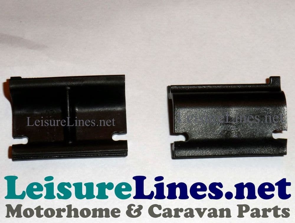THETFORD FRIDGE VENT LOCK CLIP PACK OF 2 BLACK