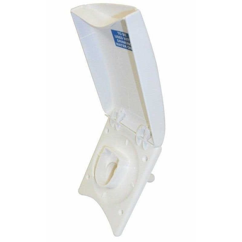 TRUMA ULTRAFLOW WATER INLET HOUSING WHITE