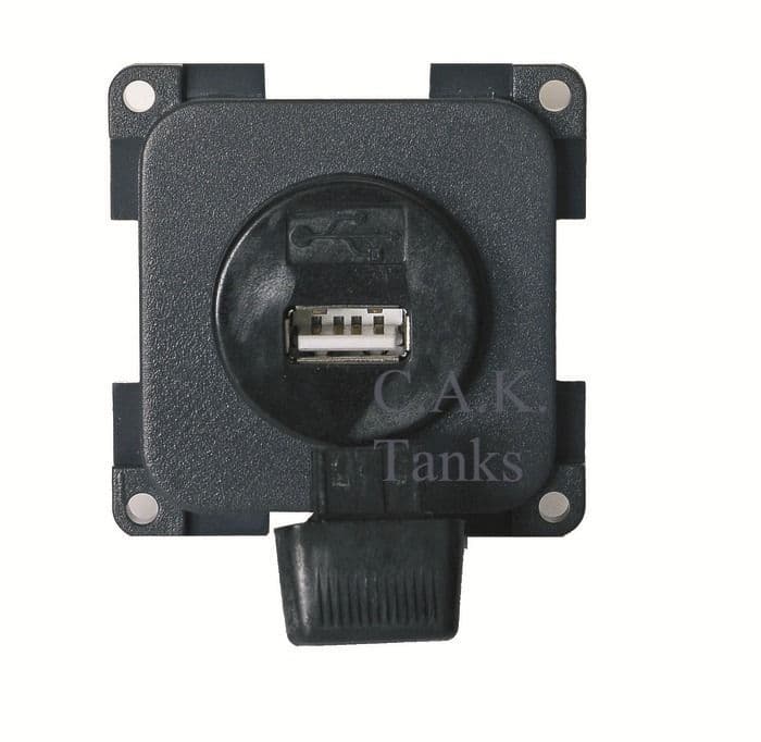 CBE USB 5V 1 A CHARGING SOCKET GREY