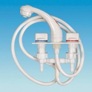 WHALE ELEGANCE MIXER COMBO SHOWER TAP WHITE RT2500