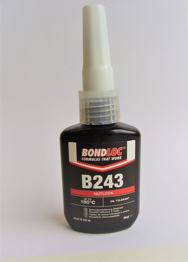 Bondloc B243 Nutlock 25ml Medium - blue