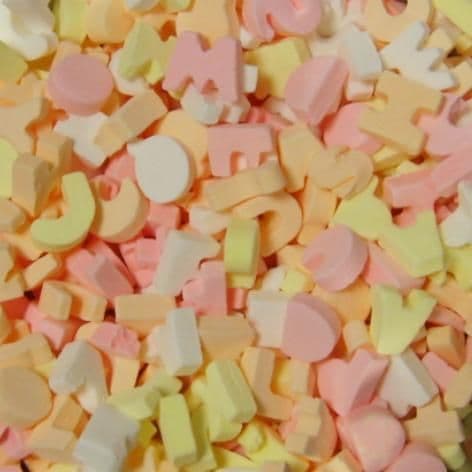 ABC Candy Letters Sweets 100g