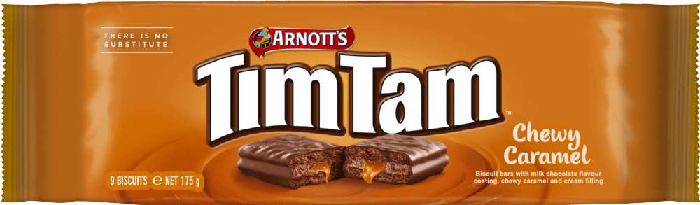 Arnott s Tim Tam Caramel 175g