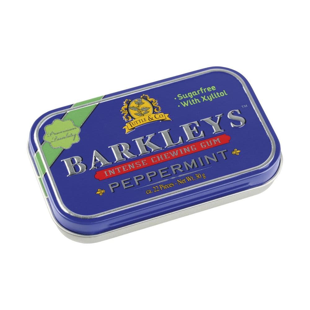 Barkleys Peppermint Gum Tin 30g