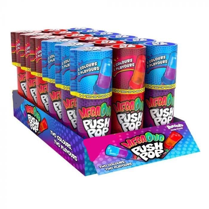 Bazooka Mega Duo Push Pop
