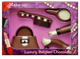 Belgian Milk Chocolate Make-Up Set