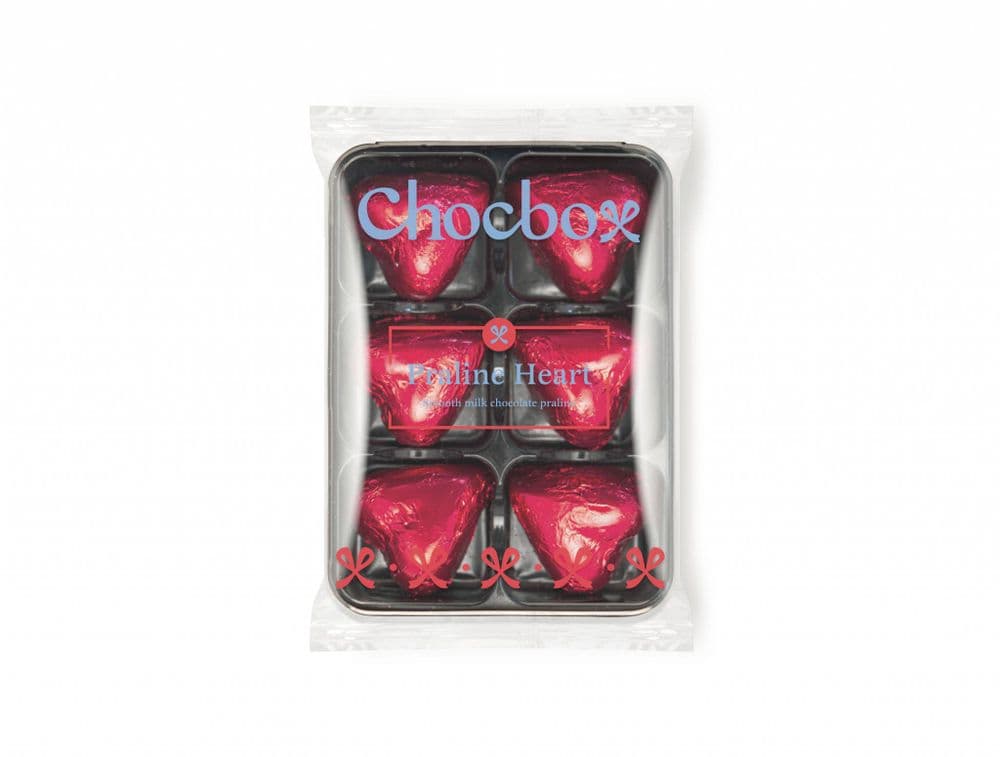Chocbox Praline Heart 65g